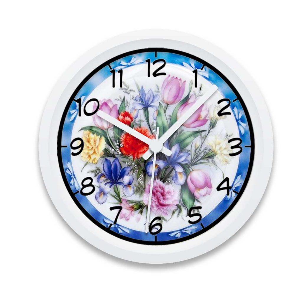 Blossom gift for women wall clock - Design Your Own | Online gift ...