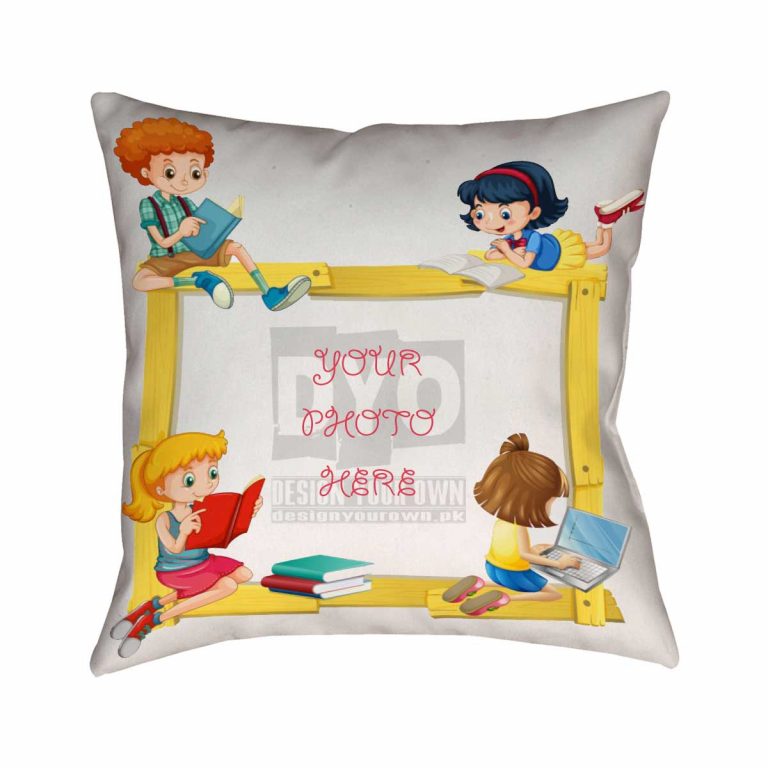 Study Time Cushion For Kids – Design Your Own | Online gift shopping in ...