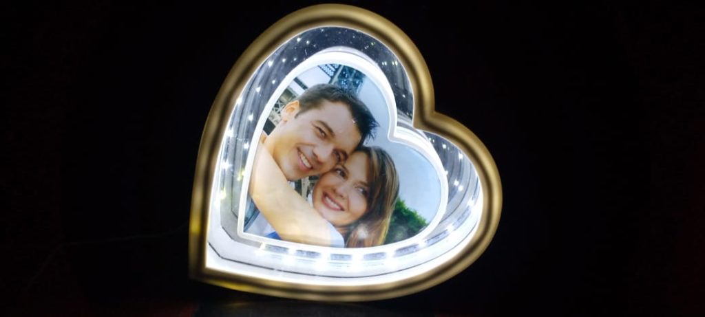 Design Your Own Heart Shape Picture Magic Mirror – Design Your Own ...