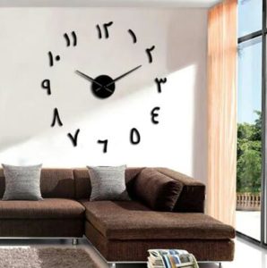 Arabic Numerics DIY 3D Acrylic Wall Clock – Design Your Own | Online ...
